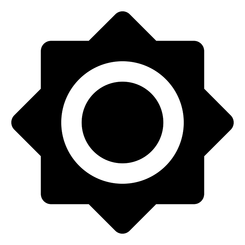 Brightness 7 icon. Free download transparent .PNG | Creazilla