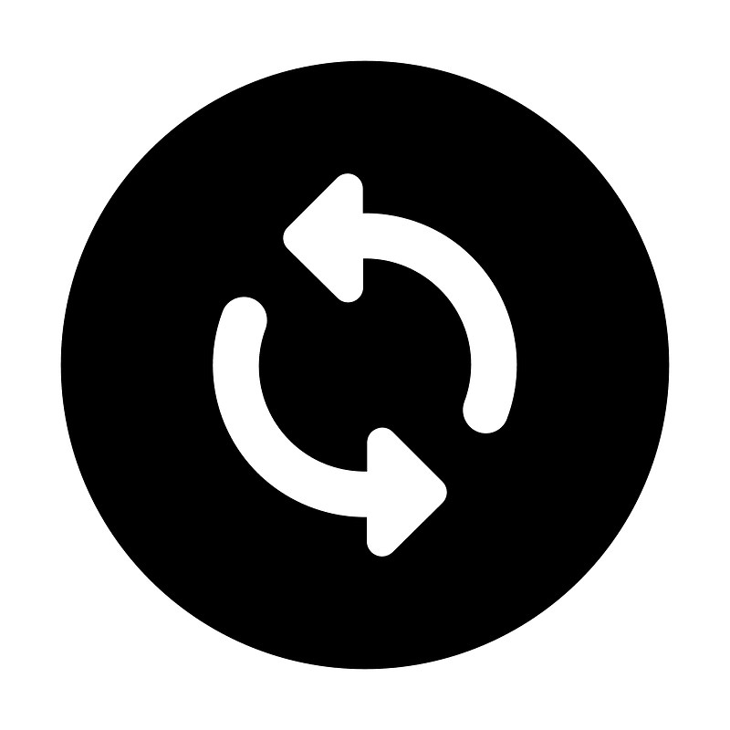 Change Circle Icon Free Download Transparent PNG Creazilla