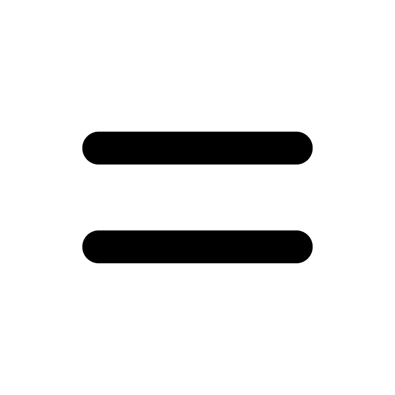Equals Icon Free Download Transparent PNG Creazilla