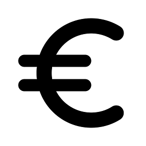 Euro symbol icon. Free download transparent .PNG | Creazilla