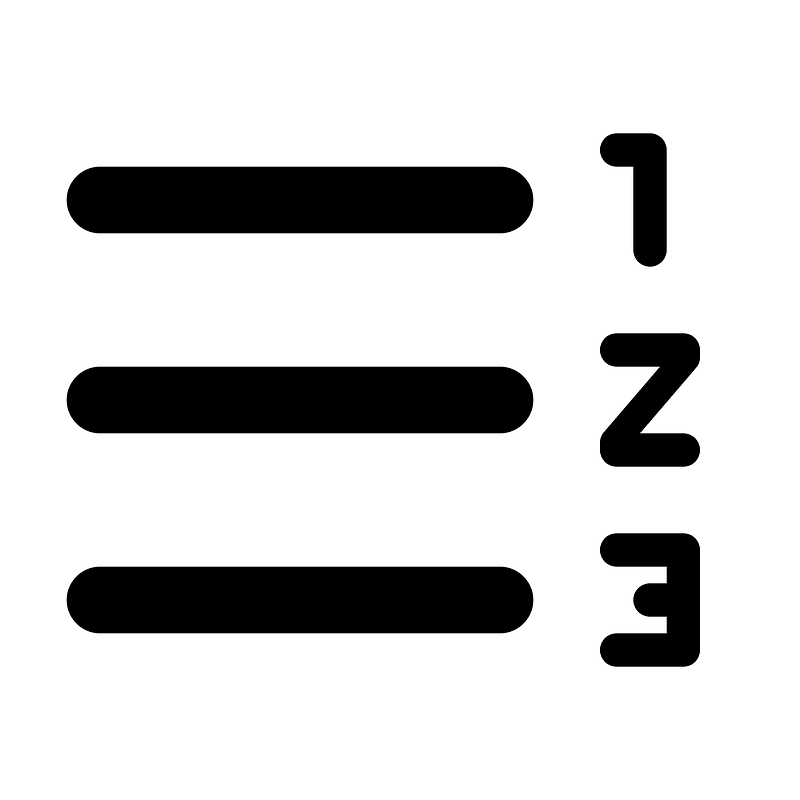 Format list numbered rtl icon. Free download transparent .PNG | Creazilla