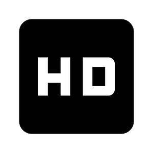 Hd icon. Free download transparent .PNG | Creazilla