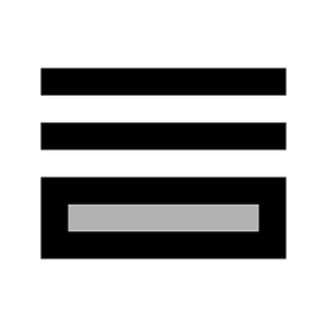 Horizontal split icon. Free download transparent .PNG | Creazilla