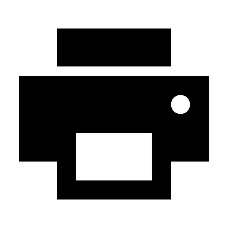 Local printshop icon. Free download transparent .PNG | Creazilla