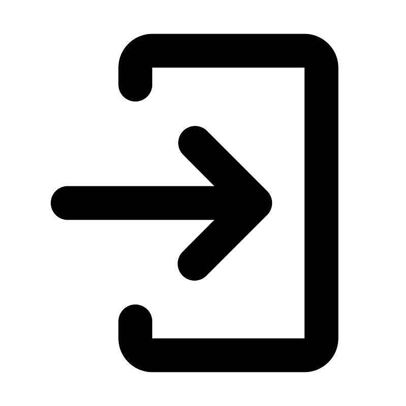 Log in - Free vector icons on creazilla.com