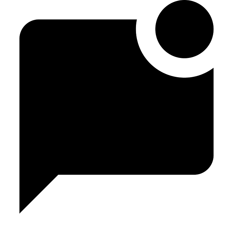 Mark chat unread icon. Free download transparent .PNG | Creazilla