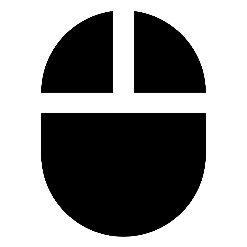 Mouse icon. Free download transparent .PNG | Creazilla