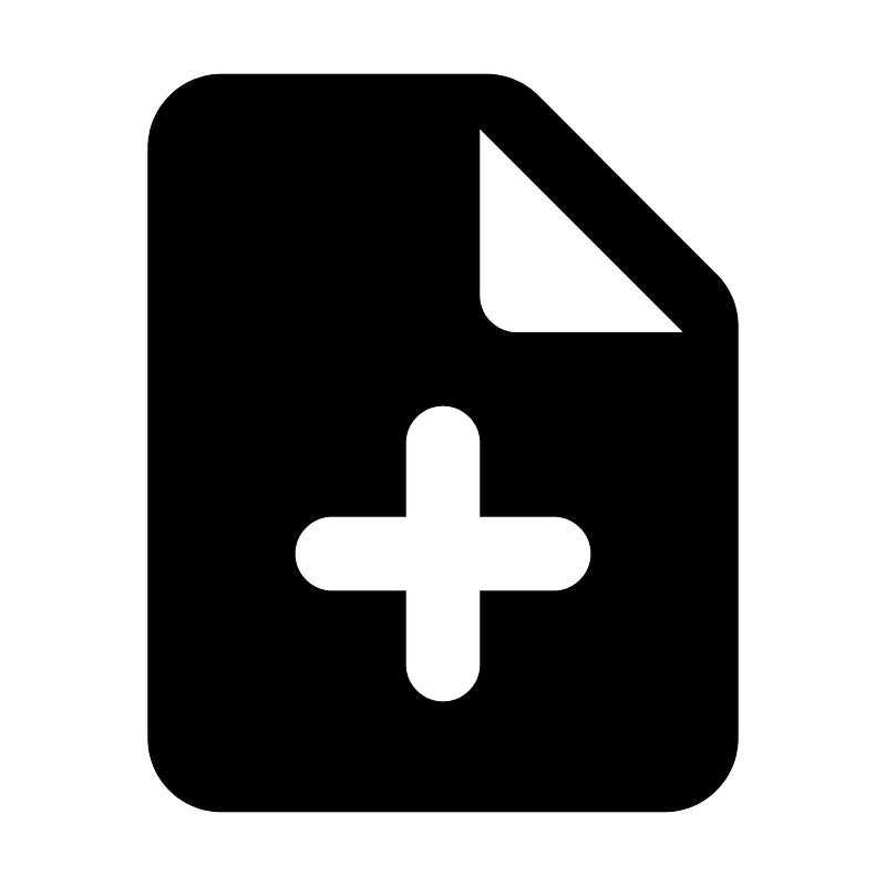 Note add icon. Free download transparent .PNG | Creazilla