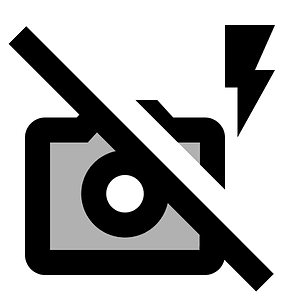 No flash icon. Free download transparent .PNG | Creazilla