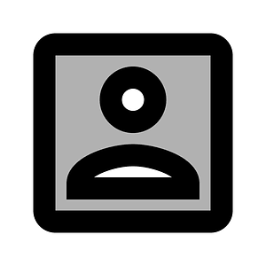 Portrait icon. Free download transparent .PNG | Creazilla