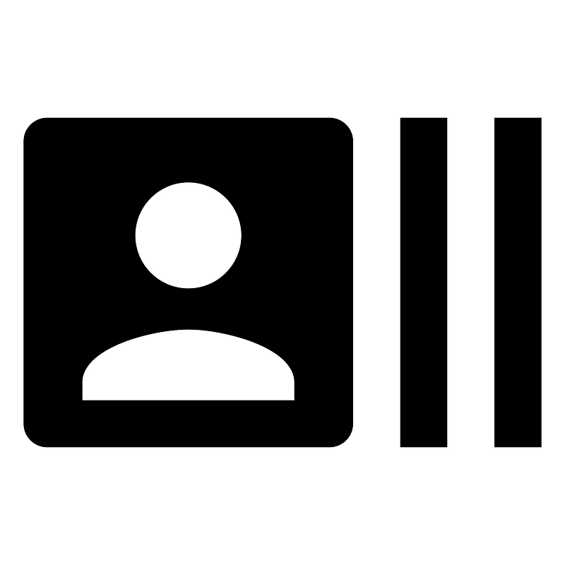 Recent actors icon. Free download transparent .PNG | Creazilla