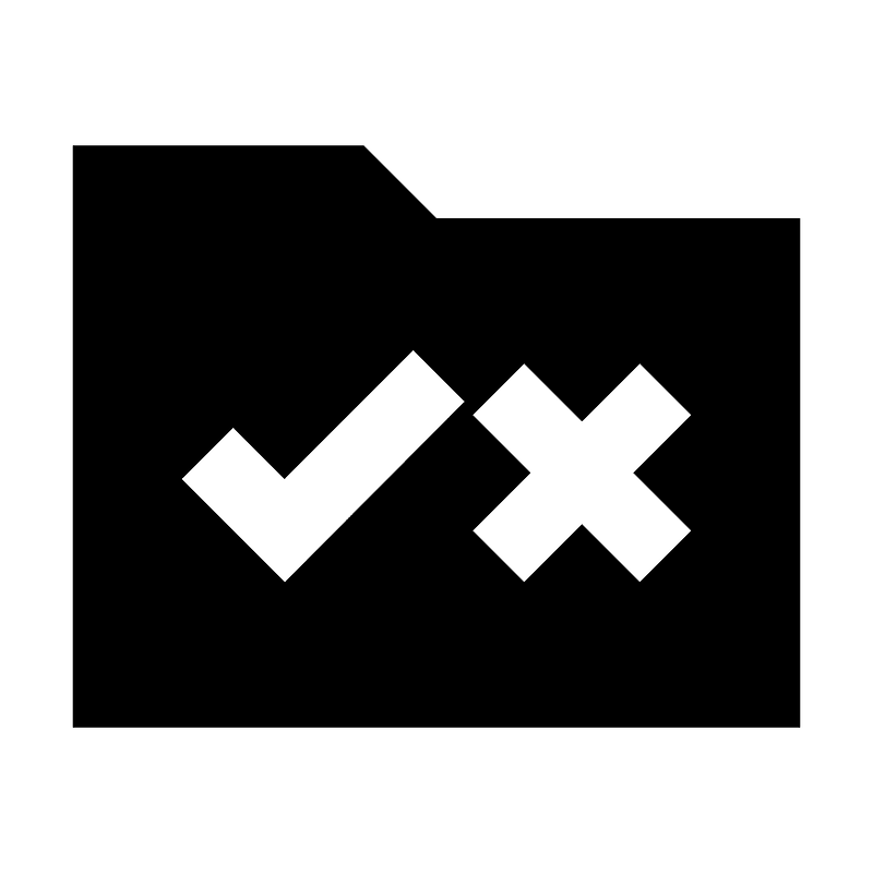 Rule folder - Free vector icons on creazilla.com