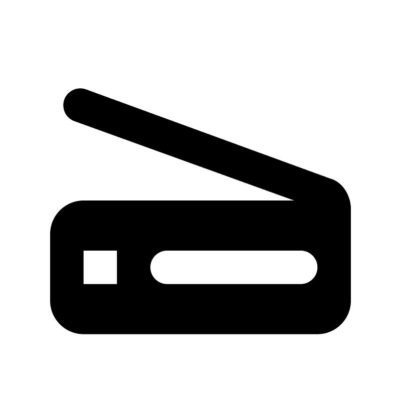 Scanner icon. Free download transparent .PNG | Creazilla