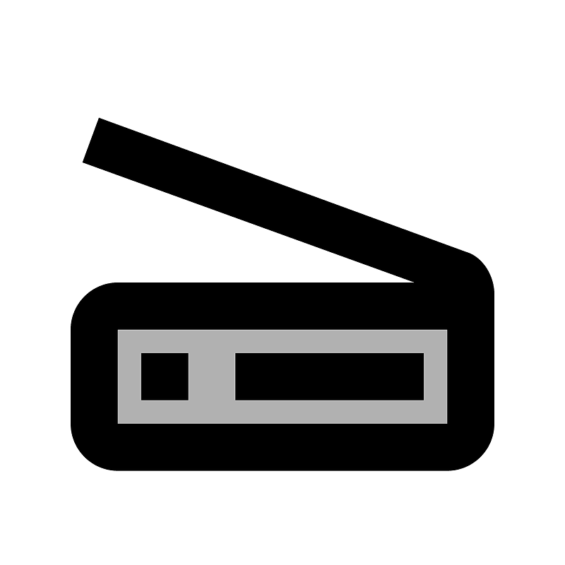 Scanner icon. Free download transparent .PNG | Creazilla