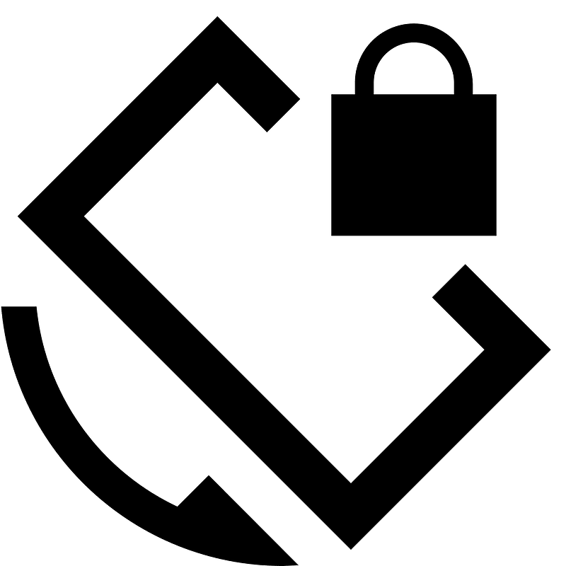 Screen lock rotation icon. Free download transparent .PNG | Creazilla