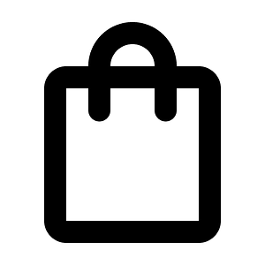 Shopping bag icon. Free download transparent .PNG | Creazilla