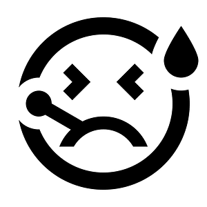 Emoticon-sick icon. Free download transparent .PNG | Creazilla