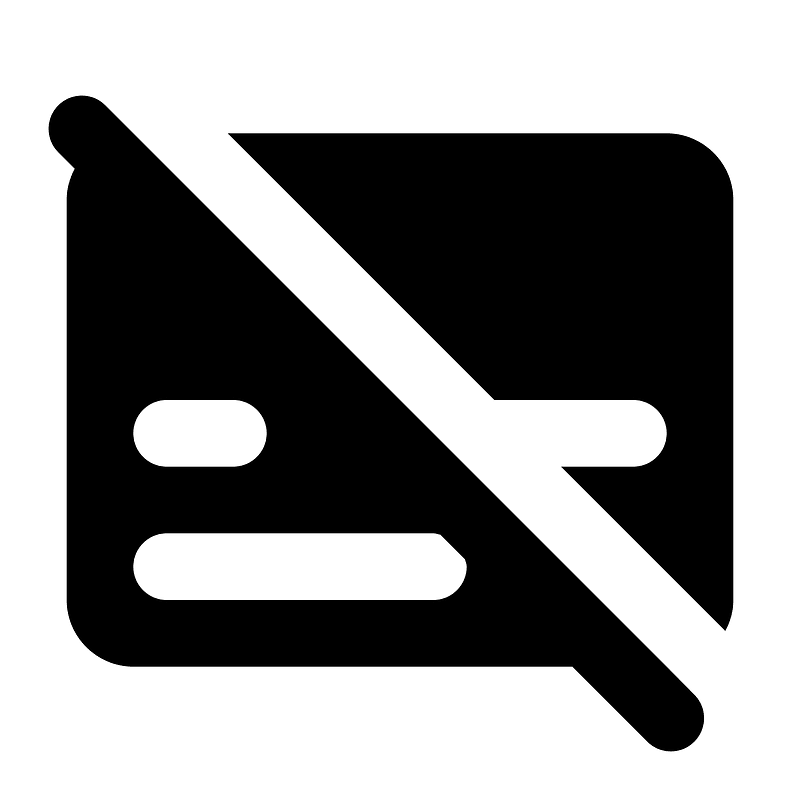 Subtitles off icon. Free download transparent .PNG | Creazilla