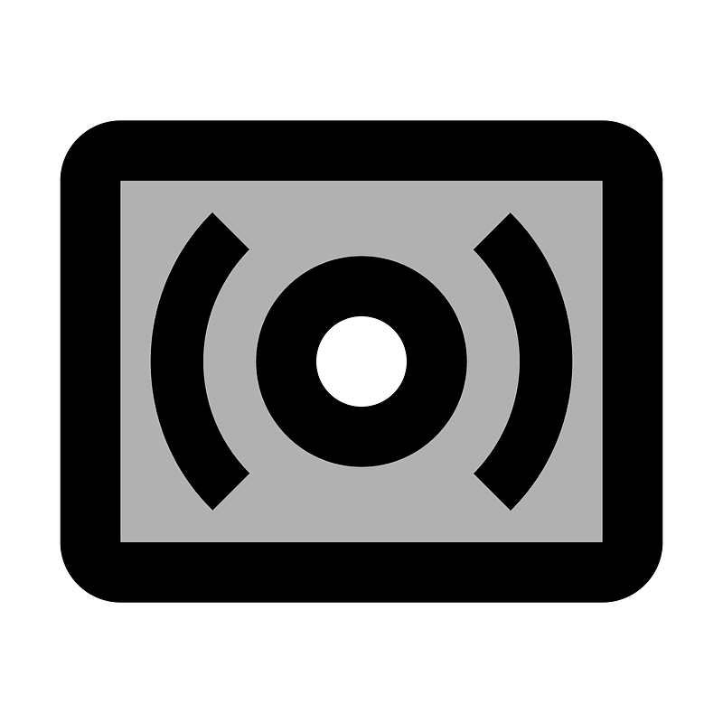 Surround sound icon. Free download transparent .PNG | Creazilla
