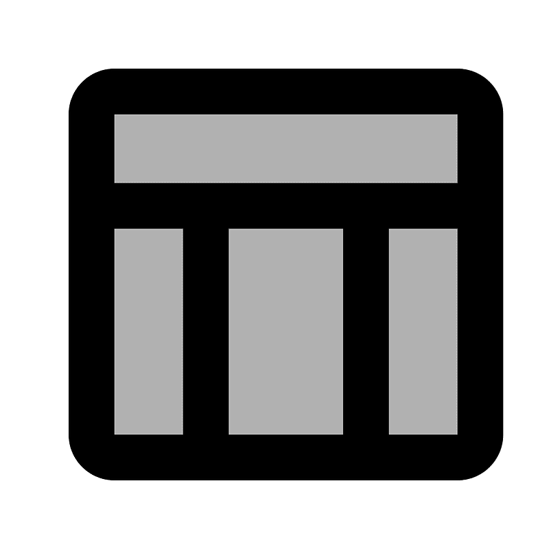 Table chart icon. Free download transparent .PNG | Creazilla