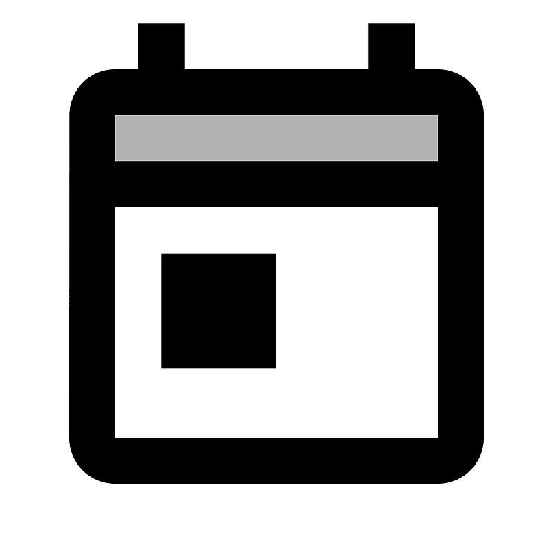 Today icon. Free download transparent .PNG | Creazilla