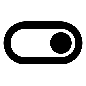 Toggle icon. Free download transparent .PNG | Creazilla