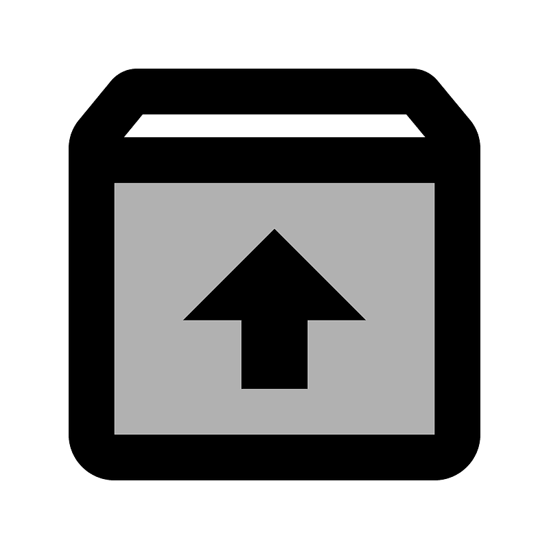 Unarchive icon. Free download transparent .PNG | Creazilla