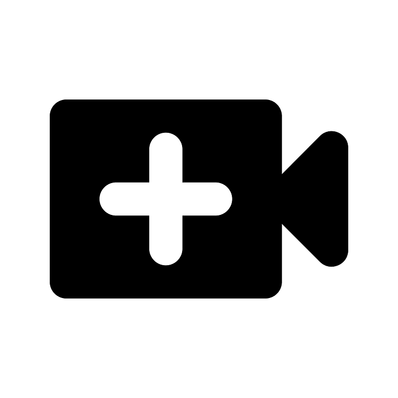 Video call icon. Free download transparent .PNG | Creazilla