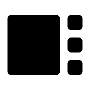 View sidebar icon. Free download transparent .PNG | Creazilla