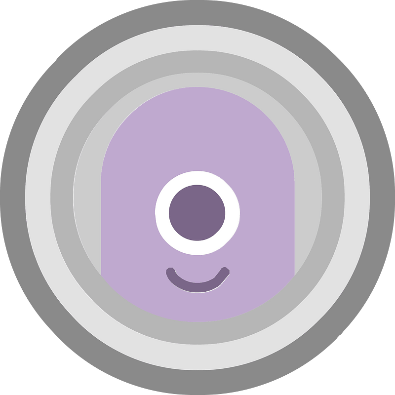 Purple alien icon. Free download transparent .PNG | Creazilla