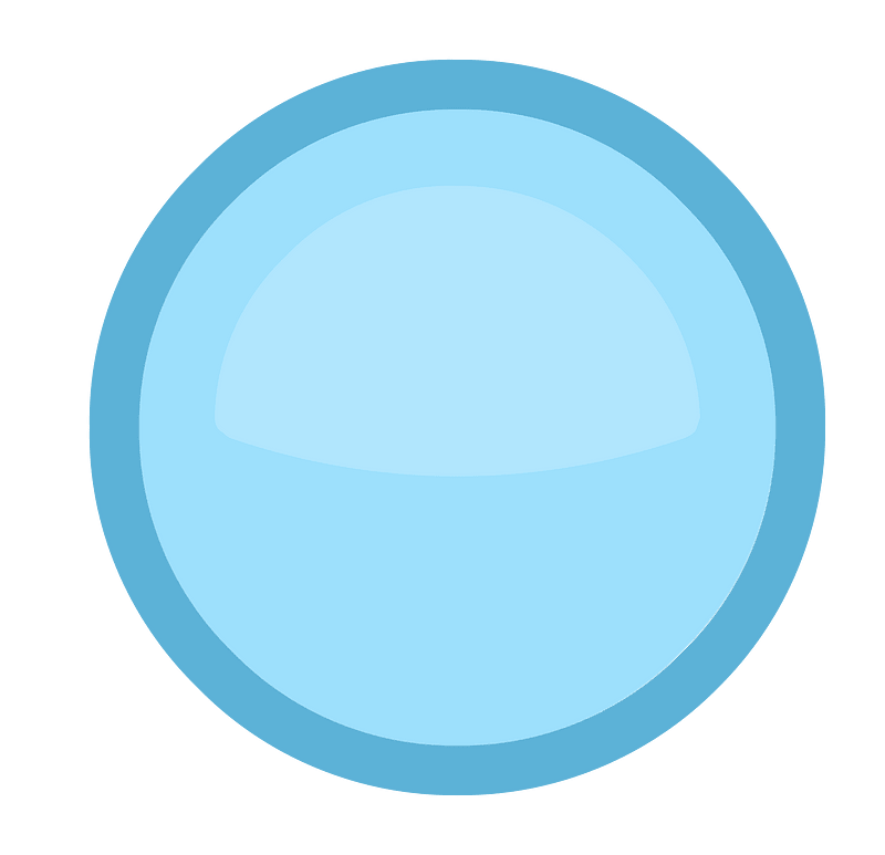 Blue circle 07 outlined icon. Free download transparent .PNG | Creazilla