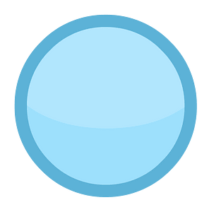 Blue circle icon. Free download transparent .PNG | Creazilla