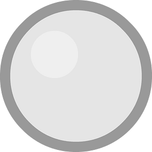 Grey circle icon. Free download transparent .PNG | Creazilla