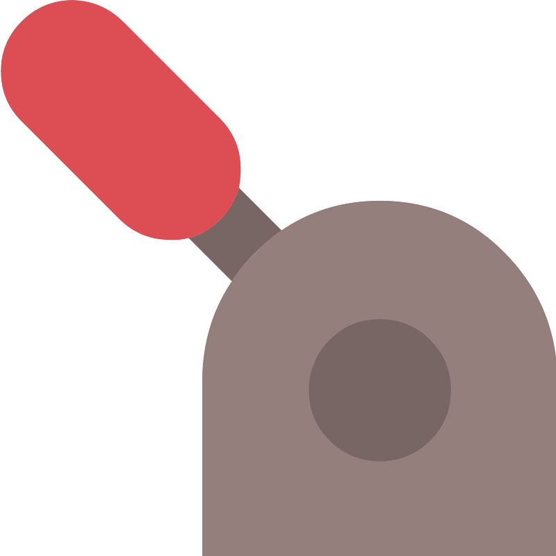 Red lever left icon. Free download transparent .PNG | Creazilla
