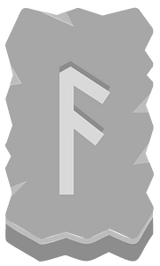 Grey rough rectangle rune icon. Free download transparent .PNG | Creazilla