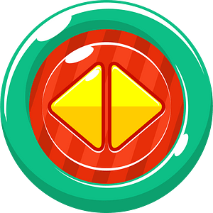 Round red arrow button left right icon. Free download transparent .PNG ...