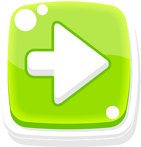 Rounded green arrow button right - Free vector icons on creazilla.com