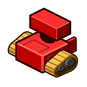 Red robot - Free vector icons on creazilla.com