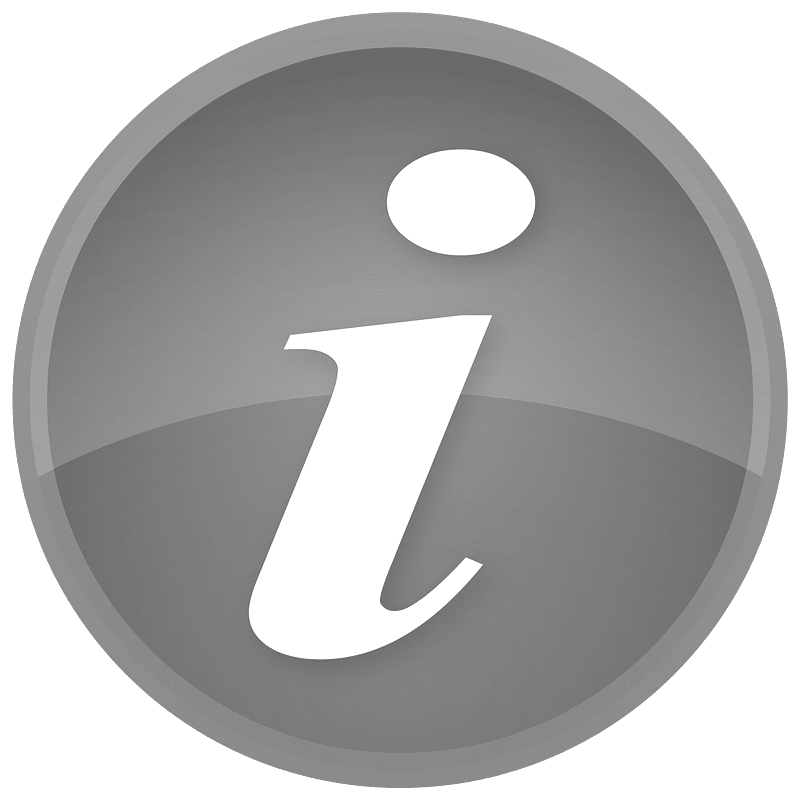 Information Icon Grey