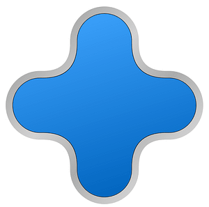 Blue plus button icon. Free download transparent .PNG | Creazilla