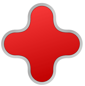Red plus button icon. Free download transparent .PNG | Creazilla