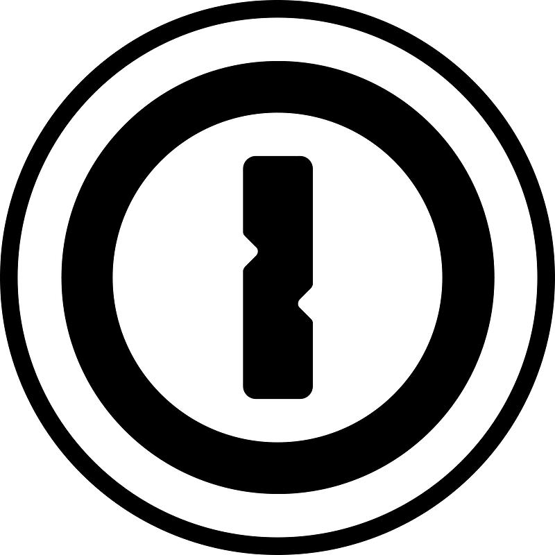 1password icon. Free download transparent .PNG | Creazilla