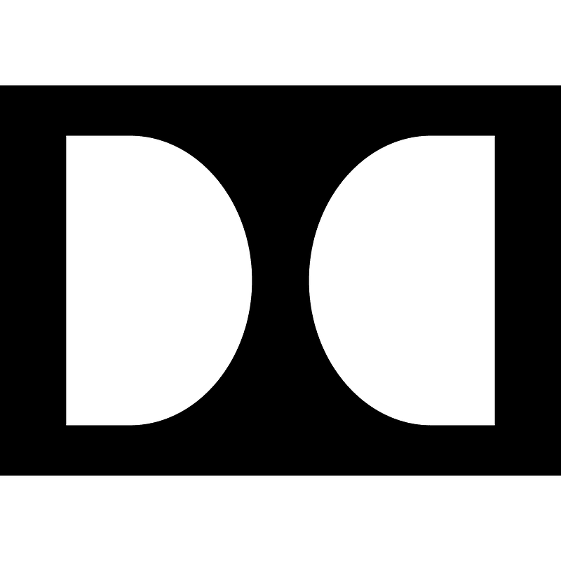 Dolby icon. Free download transparent .PNG | Creazilla