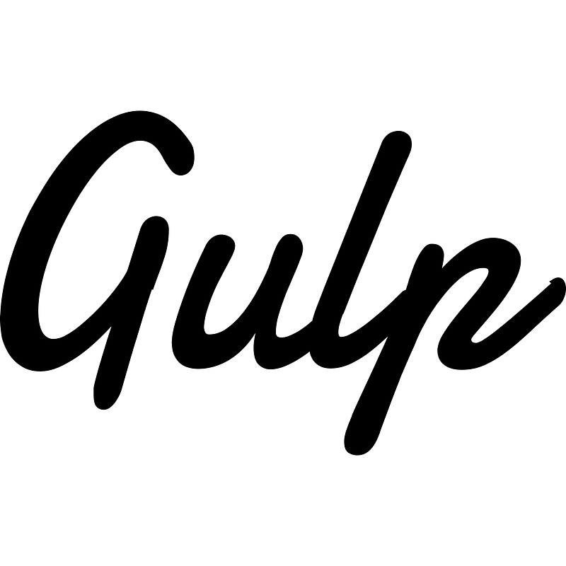 Gulp icon. Free download transparent .PNG | Creazilla