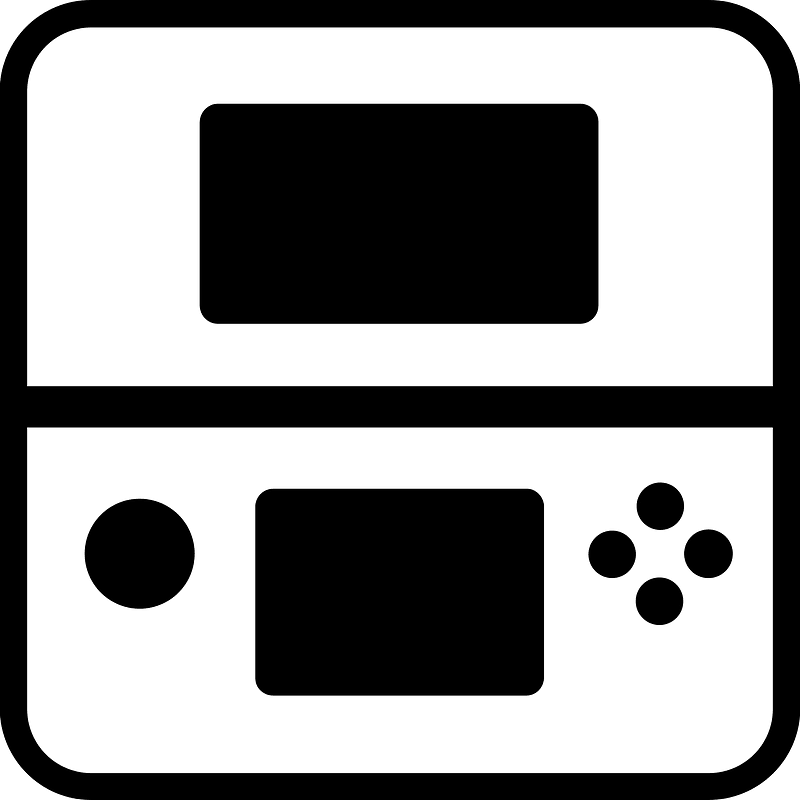Nintendo3ds icon. Free download transparent .PNG | Creazilla