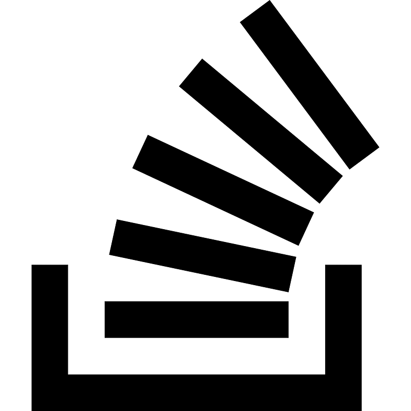 Stackoverflow icon. Free download transparent .PNG | Creazilla