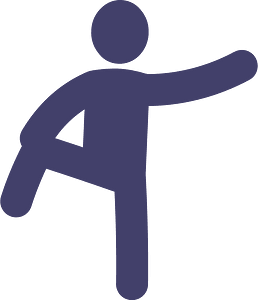 Swing legs exercises icon. Free download transparent .PNG | Creazilla