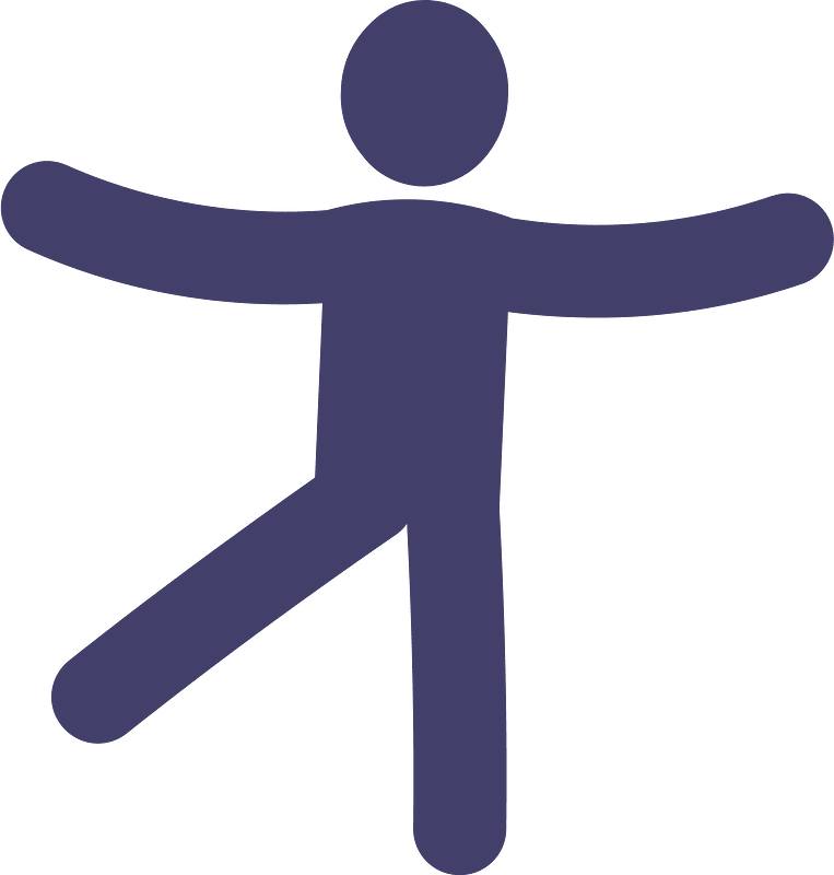 Swing legs exercises icon. Free download transparent .PNG | Creazilla