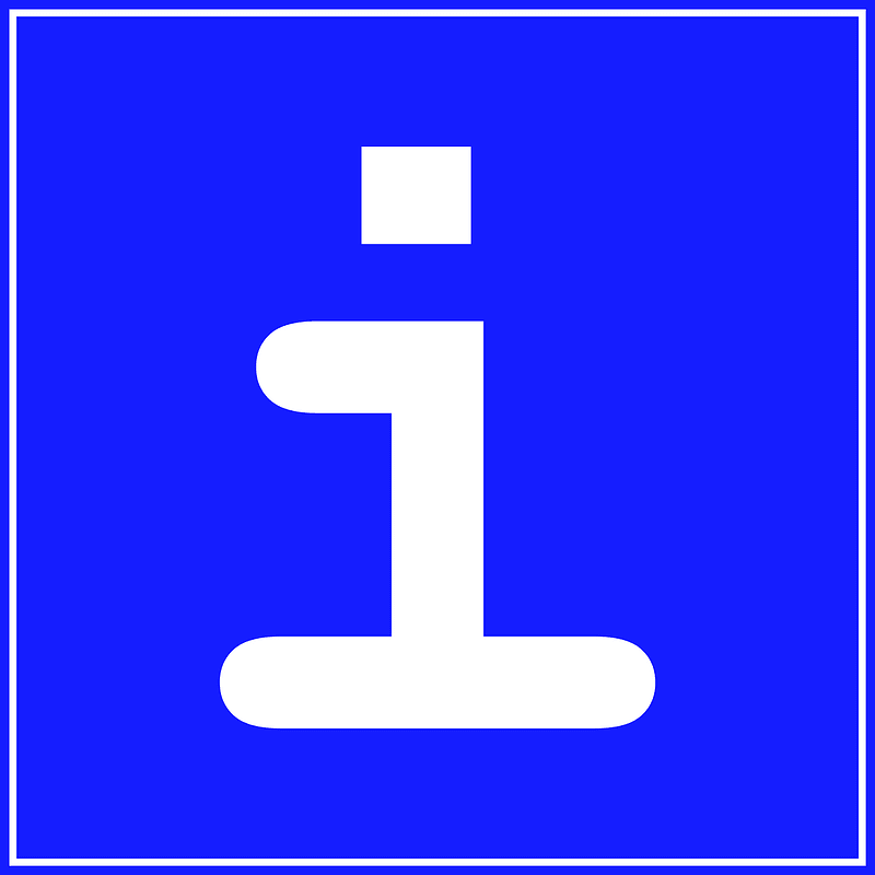 Square info icon. Free download transparent .PNG | Creazilla