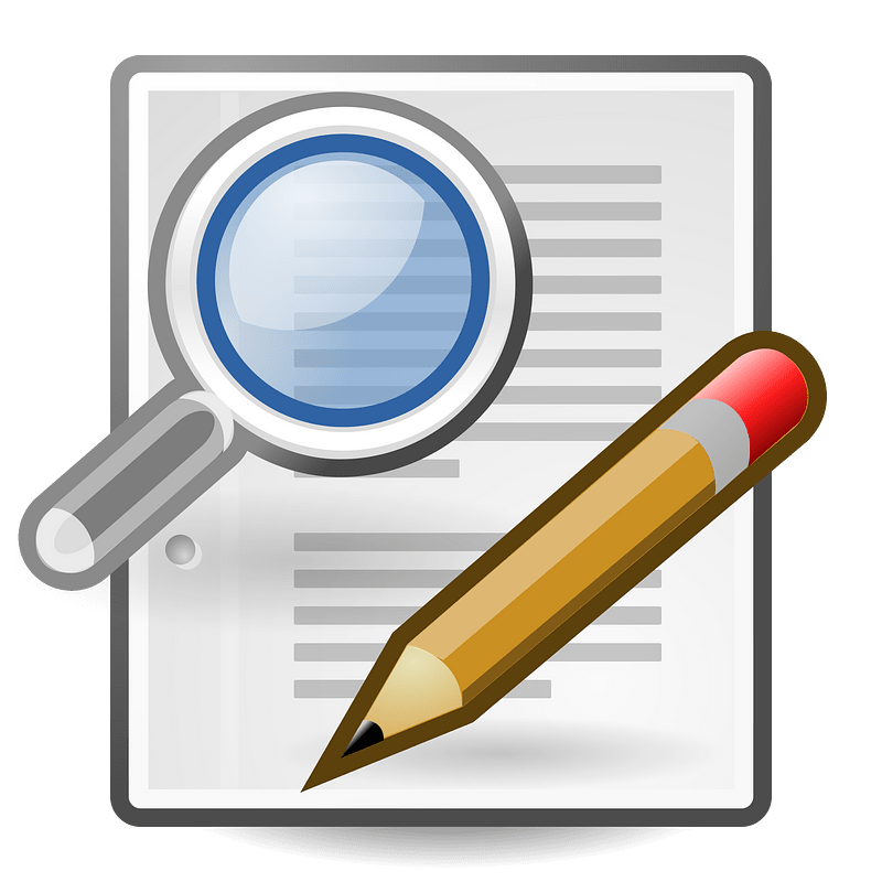 Edit-find-replace - Free vector icons on creazilla.com